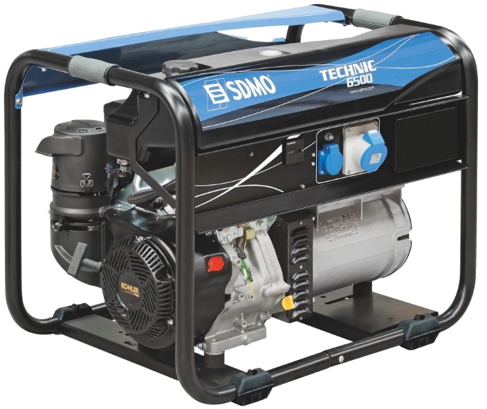 Генератор бензиновый SDMO Technic 6500 (6,5 кВт) в интернет-магазине 220volt в Киеве:цена ...