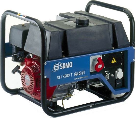 Генератор бензиновий SDMO SH 7500 T в інтернет-магазині 220volt у Києві:ціна, відгуки